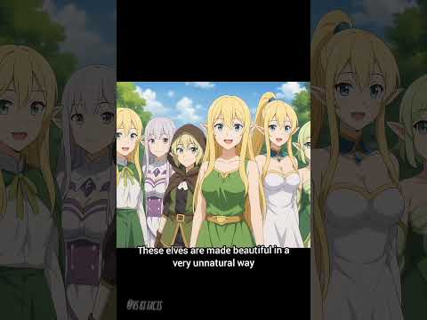 Why elves are always Side character's? #anime #facts
