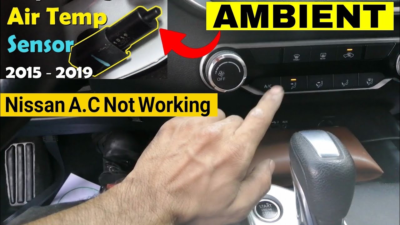 Nissan Altima A.C Not Working || problem Ambient Sensor wiring