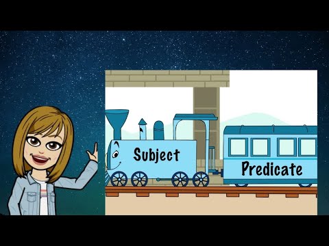 Subject/ Subject of sentence / Exploring space / grade 2 / Naming part