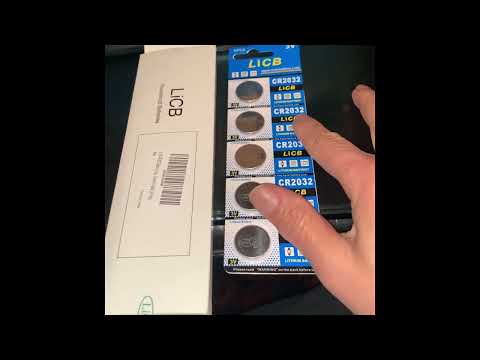 CR2032 Battery Best Deal 24-Pack $8.99 Made in Germany for Honda Smart Key Fob, Toyota