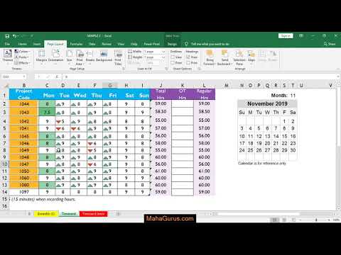How to Insert Themes Colors in Excel- Themes Colors in Excel Tutorial