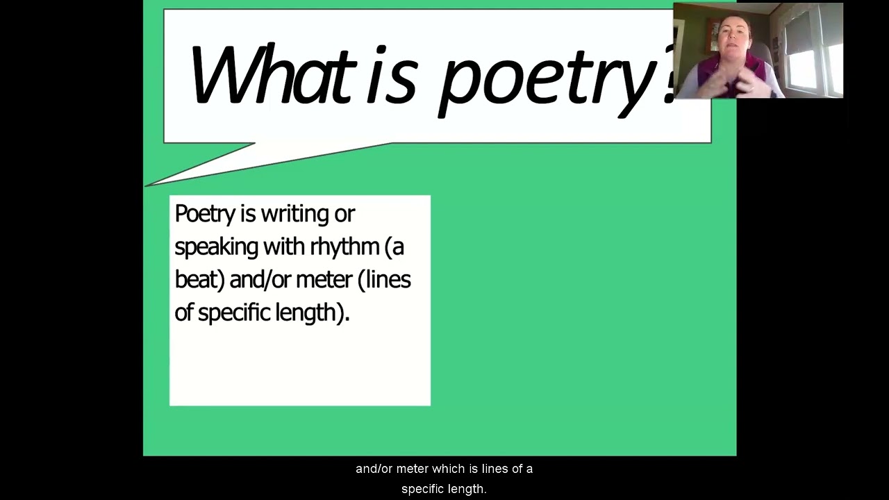 Prose vs Poetry Instructional Video