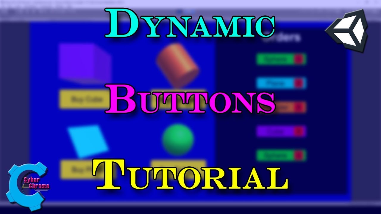 Unity Dynamic Buttons Tutorial!