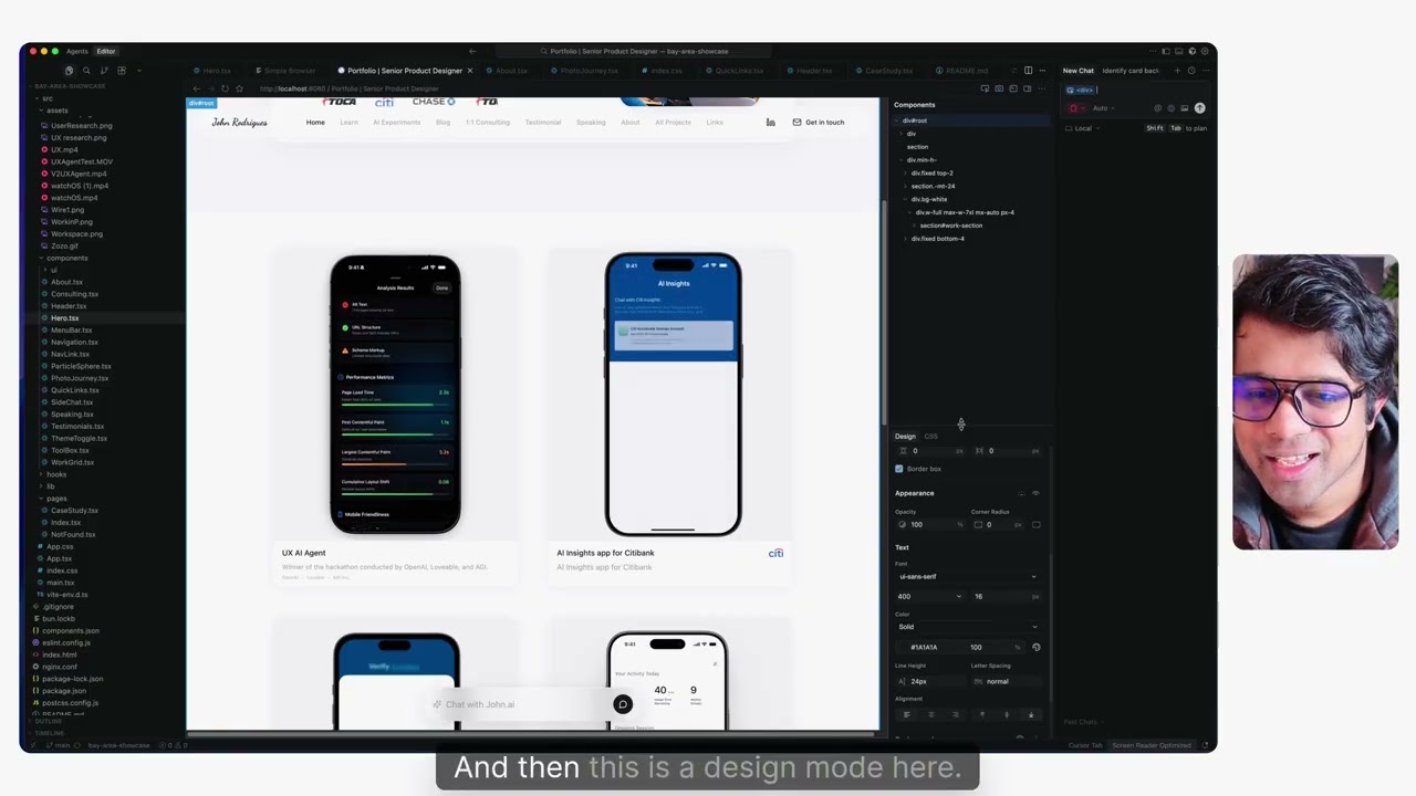 Cursor Visual Editor Update Walkthrough.