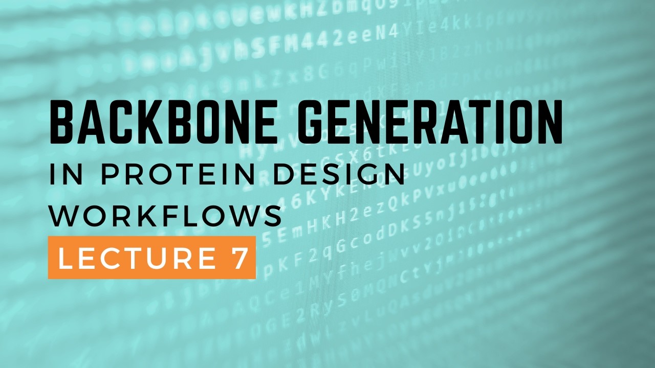 Backbone generation in protein design workflows