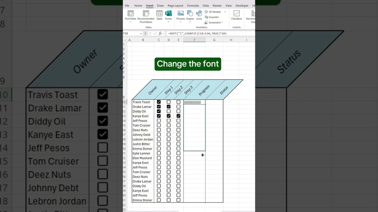 📊 Excel Project Tracker: Easily Manage & Track Projects Like a Pro! 🔥 #ProjectTracker #excelhacks