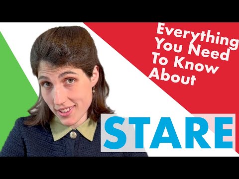 Stare โ The Italian Verb You Need to Know