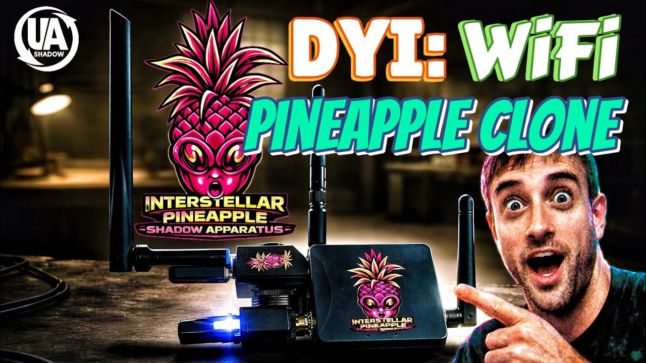 DIY WiFi Pineapple Clone Build 🔥 - Building the Interstellar WiFi Pineapple Shadow Apparatus 🚀 