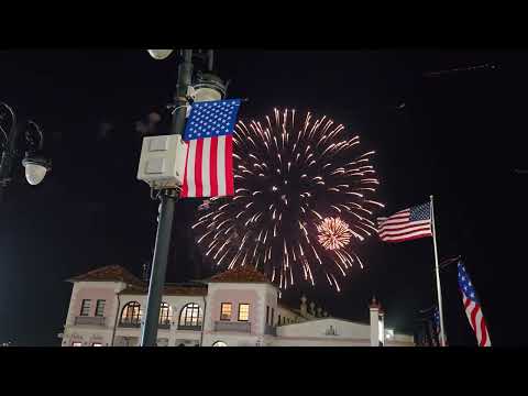 4th of July Fireworks Show in Ocean City, NJ, 2024