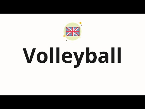 How to pronounce Volleyball