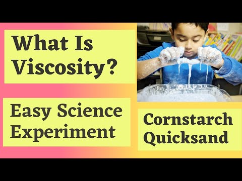 DIY Science Experiment For Kids, What is Viscosity? Kids Learning Activities Kids Science Experiment