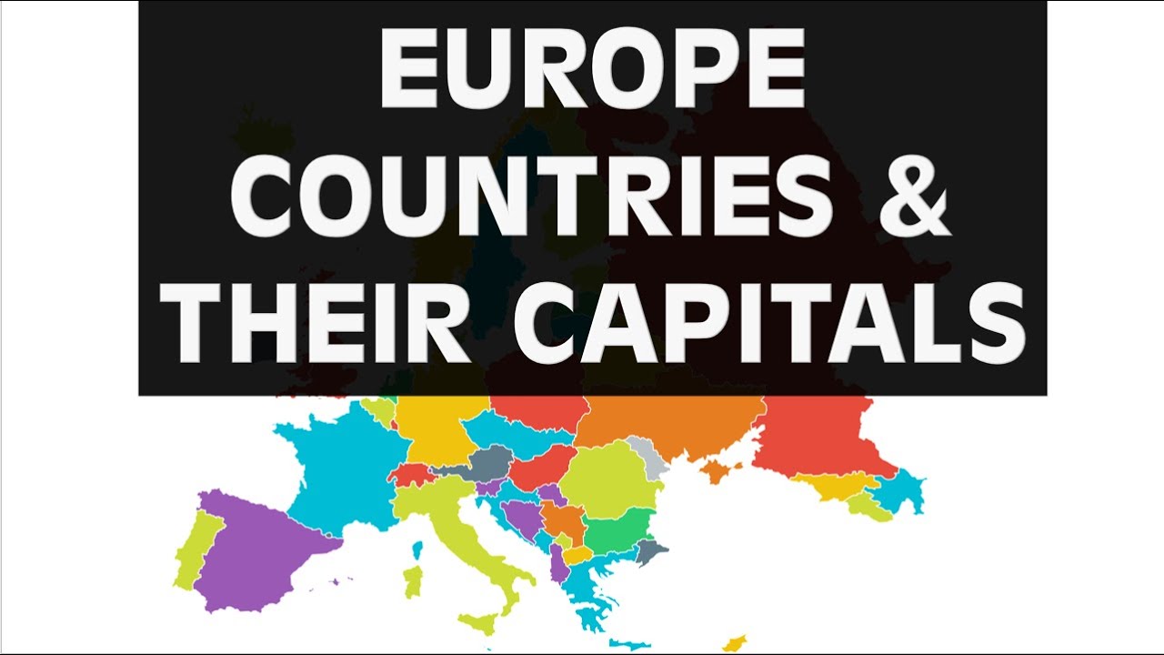 Map of Europe: Discover Countries and Capitals | Explore the Rich Heritage of Europe! #mapofeurope