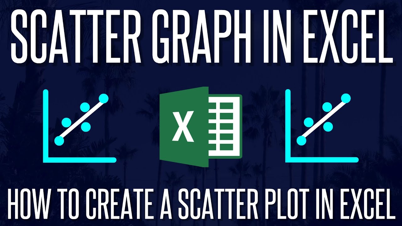 How to Make a Scatter Graph/Plot in Microsoft Excel (Scatter Graph Tutorial)