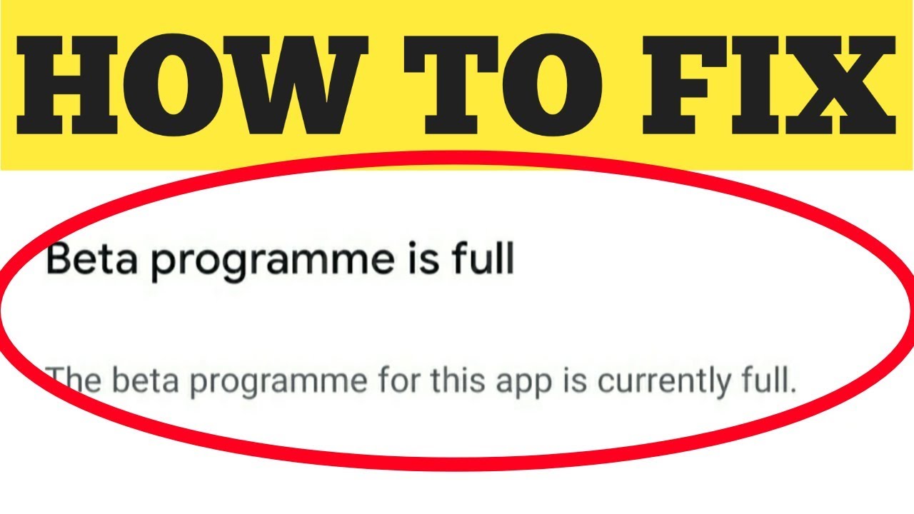 How To Fix Beta Programme Is Full & Join Whatsapp Beta Tester 2020