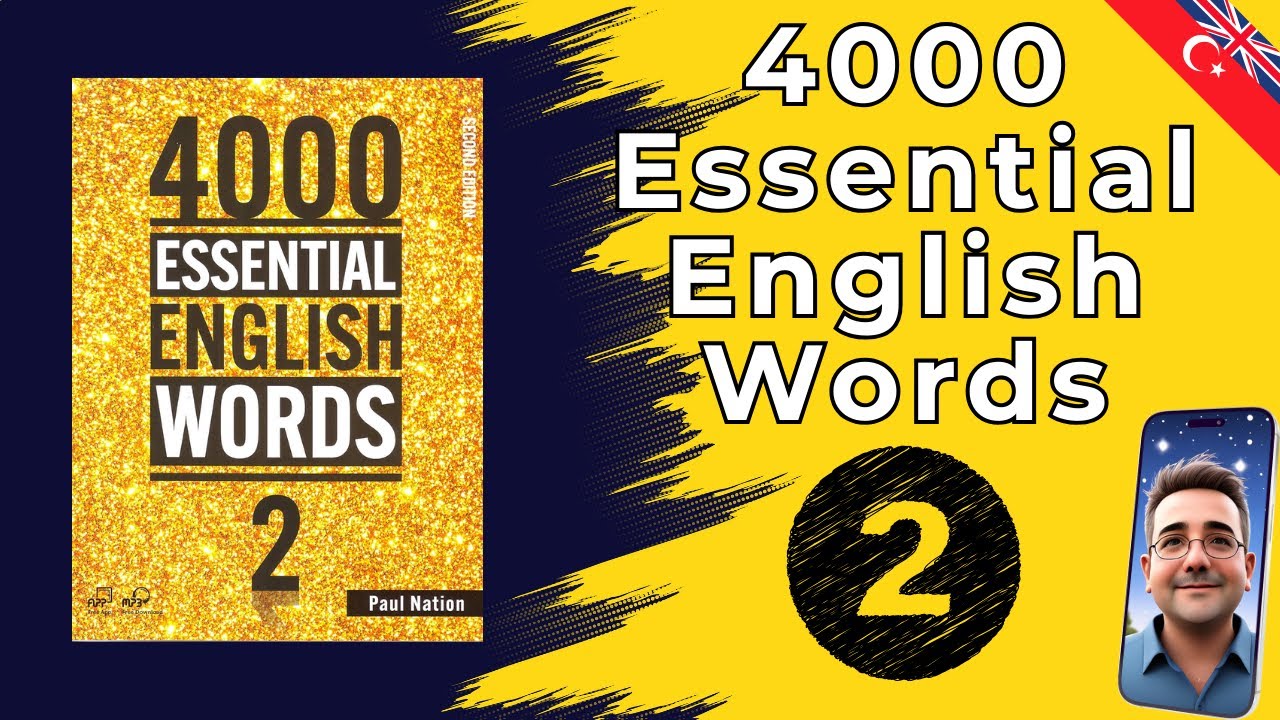 📚 4000 Essential English Words 2nd Edition - Book 2 | 600 Words with Definitions & Audio Flashcards🎧