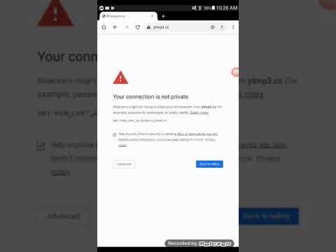 I can't get into the YT to MP3 converter!