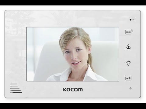 Kocom KCV-A374 Black/White в Киеве. Купить видеодомофон в Magazun.com. Низкие цены
