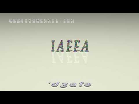 Jaffa - pronunciation