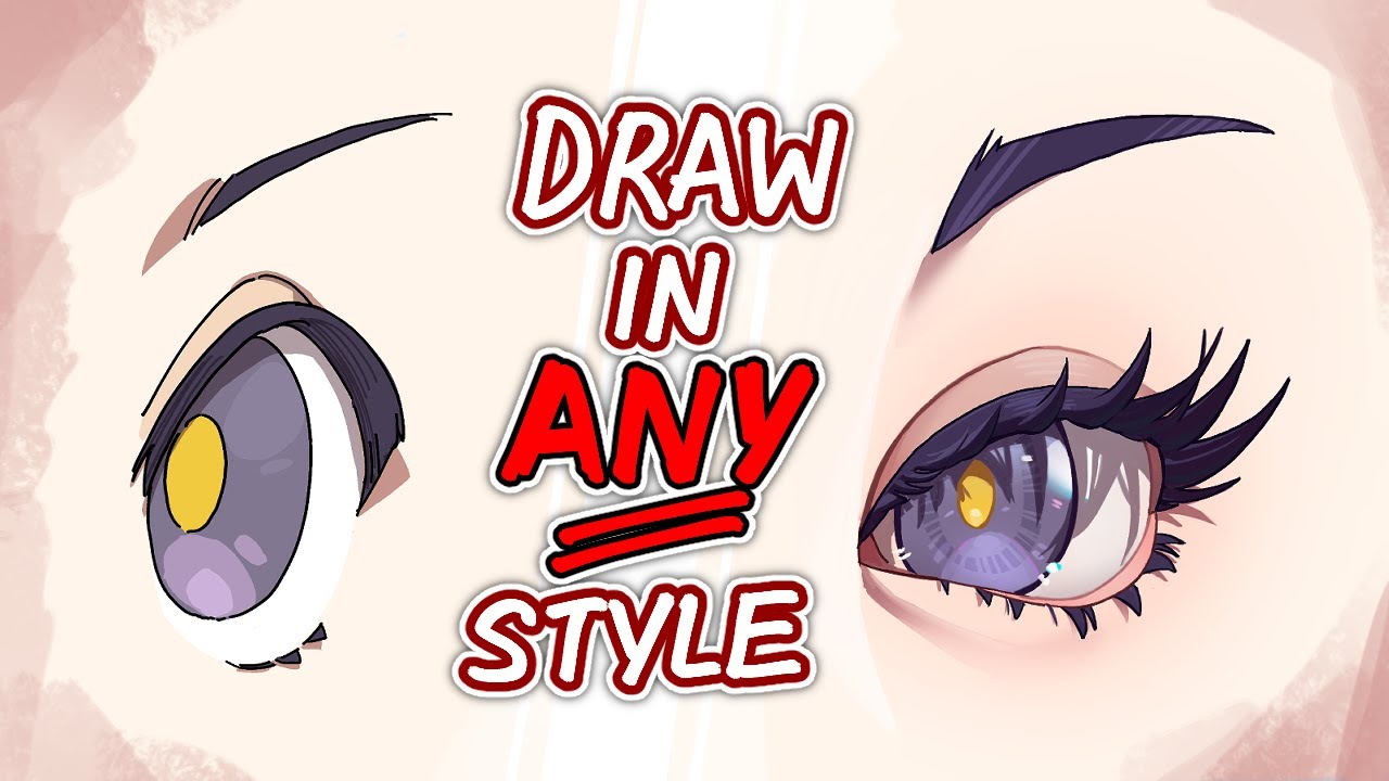 How to draw eyes