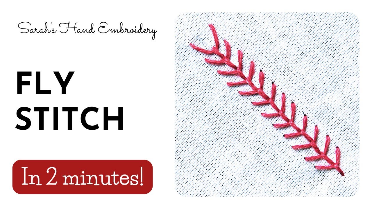 Video Library of Hand Embroidery Stitches - Sarah's Hand Embroidery