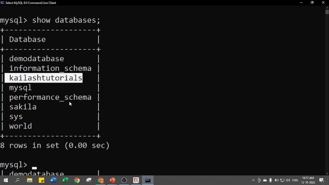 Create Database in Python |Database Creation | MySQL 02