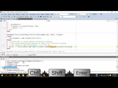 Delphi Tutorial #113 - Flexible and Supercharged Key Hashing with TDictionary (CodeRage X replay)