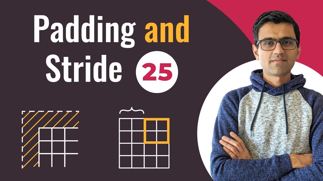 Convolution padding and stride | Deep Learning Tutorial 25 (Tensorflow2.0, Keras & Python)