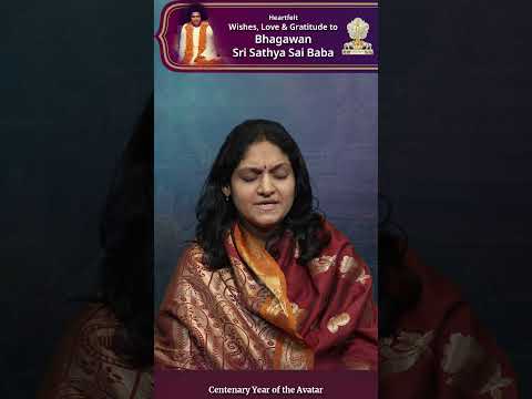 Harini Tipu (Playback Singer) | 100 Years of Sri Sathya Sai | Birthday ...