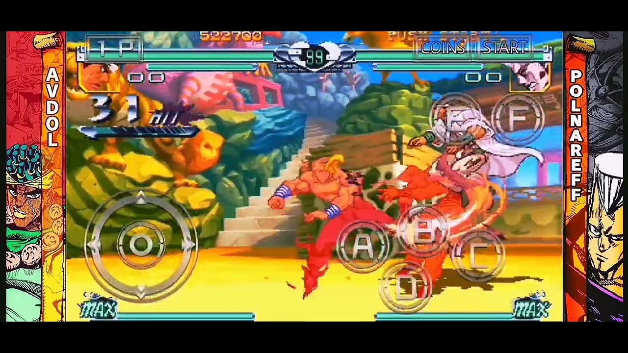 Avdol's Basic Combos | JJBA HFTF | Mobile