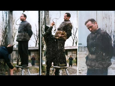 Execution of Rudolf Höss – Auschwitz Commandant