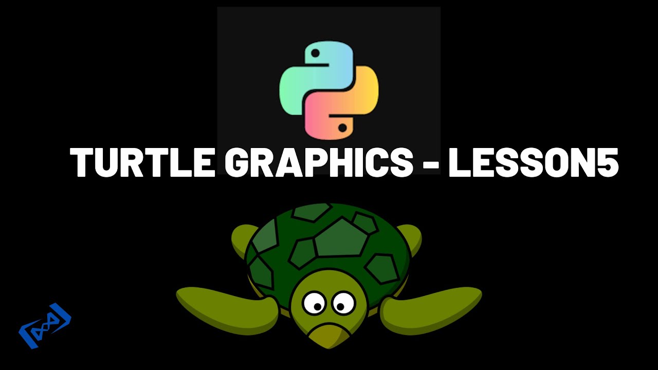 Python Turtle graphics Tutorial - LESSON 5 - (stamp, clearstamp, clearstamps, color, undo)