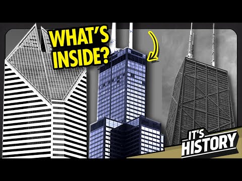What's on the rooftops of Chicago's most famous skyscrapers?