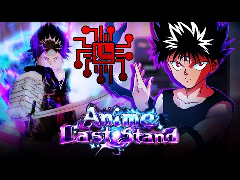 Glitched Hiei Evo Showcase in Anime Last Stand Roblox Hei Dark Eye