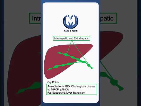 Primary Sclerosing Cholangitis vs Primary Biliary Cholangitis #medicine