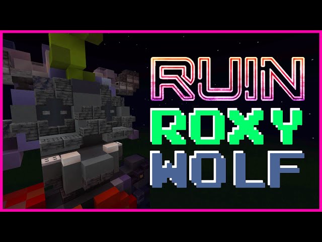 FNAF RUIN | Shattered Roxanne Wolf Minecraft Map