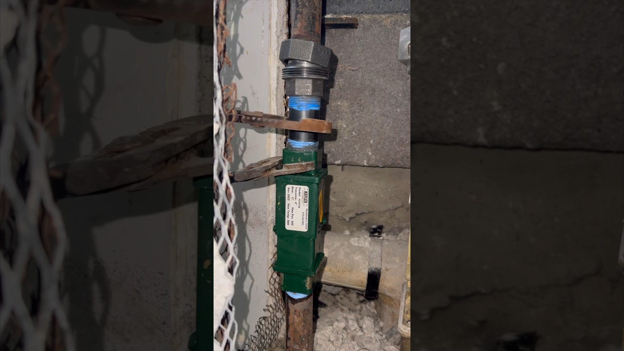 Replacing a steam expansion joint