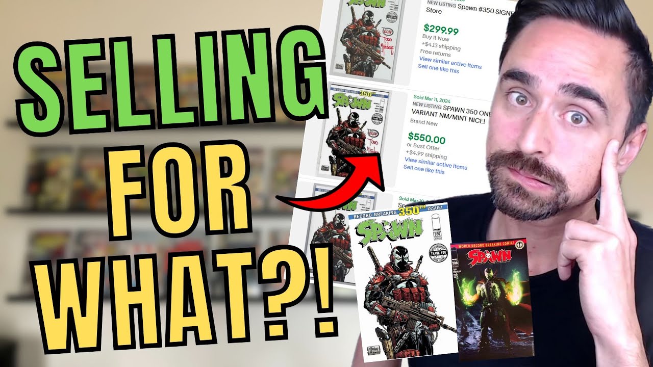 Todd McFarlane PRINTS MONEY With SPAWN 350 Retail Exclusive - Is This the Next Variant To Crash?