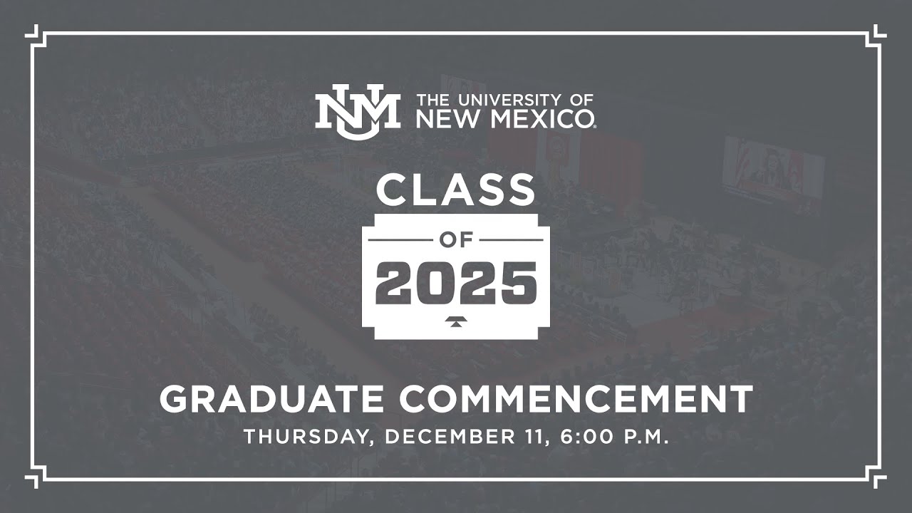 Fall 2025 Graduate #UNMGrad Stream
