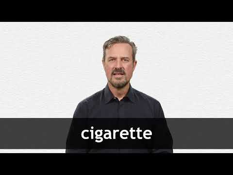 How to pronounce CIGARETTE in American English