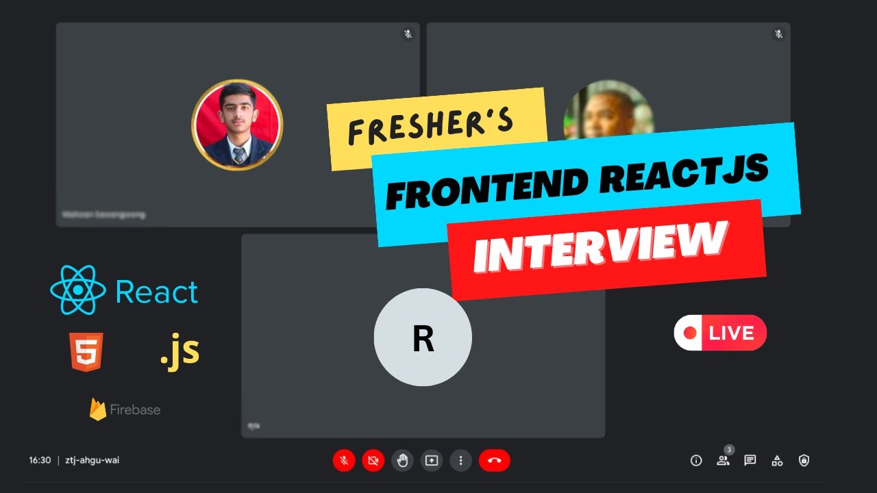 Fresher's Frontend Interview  🎉 | JavaScript | #reactjs (Mock) [Most Asked Questions -2023]