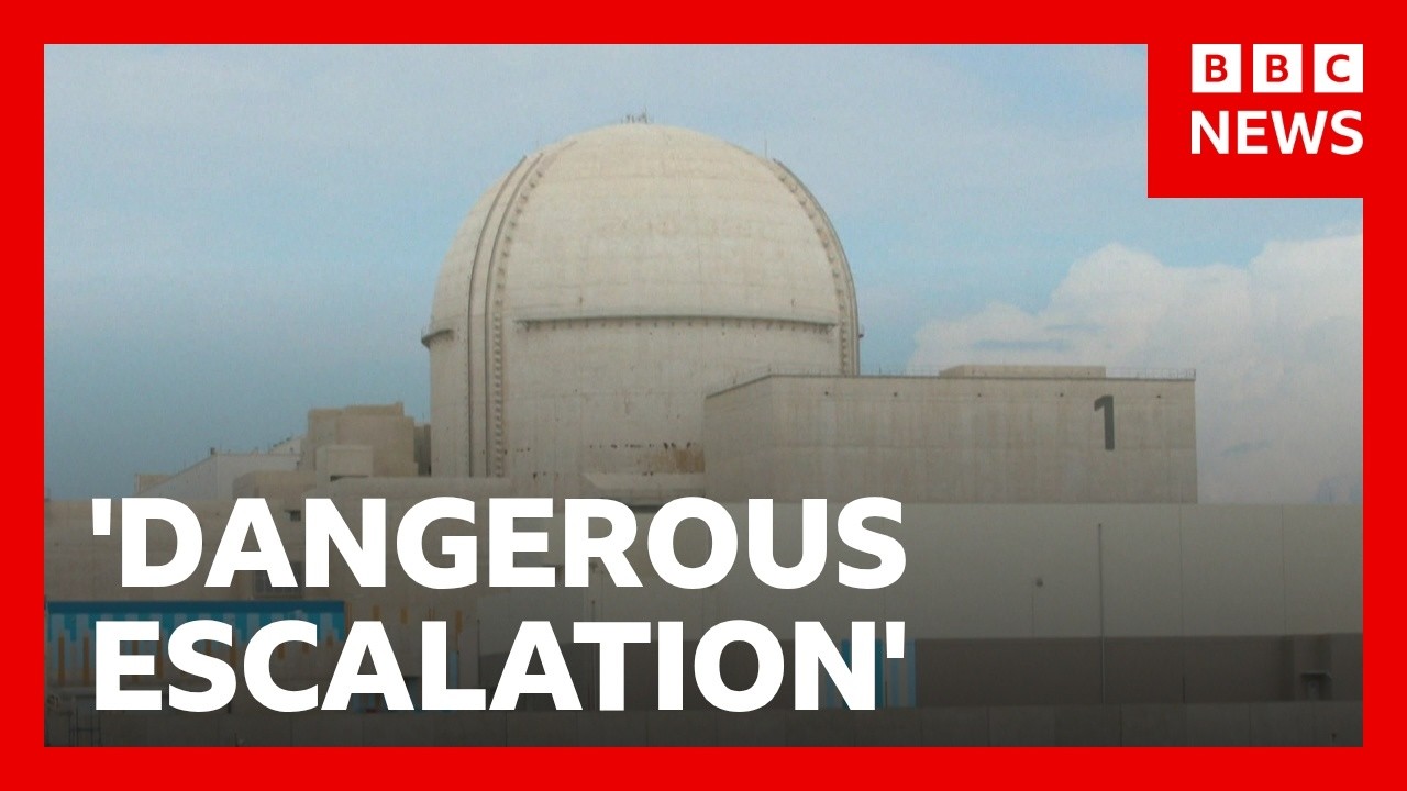 Drone strike reported near Abu Dhabi nuclear plant | BBC News