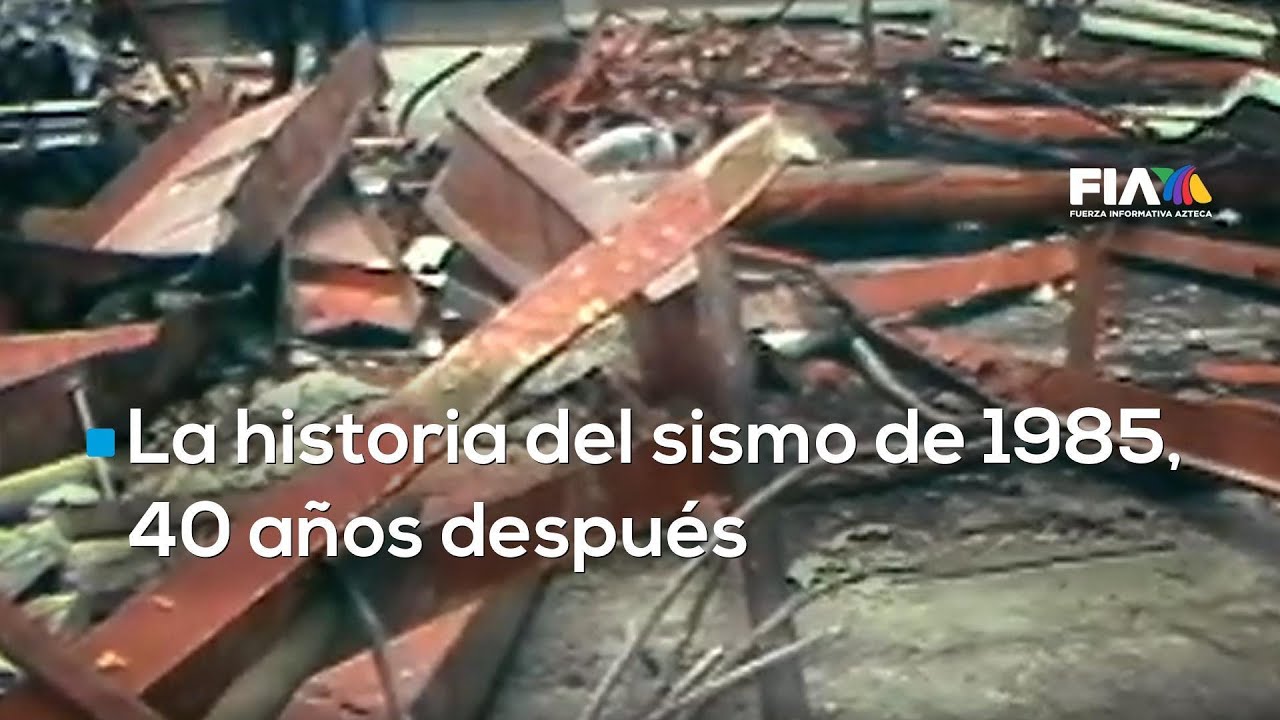 #Desamparados | 40  años del terremoto de 1985: el desastre que transformó a México para siempre