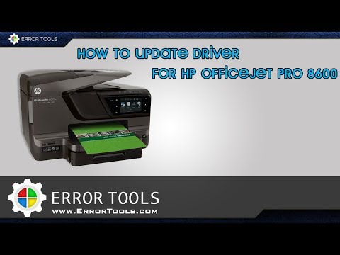 HP Officejet Pro 8600 Driver Update