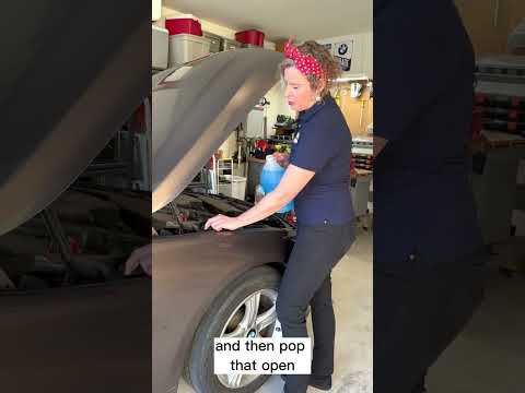 DON'T NEGLECT THIS DETAIL! // How to Refill Your Windshield Washer Fluid. IMPORTANT Winter Tip!!