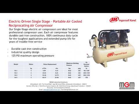 Ingersoll Rand Air Compressors - Latest Price, Dealers & Retailers in India