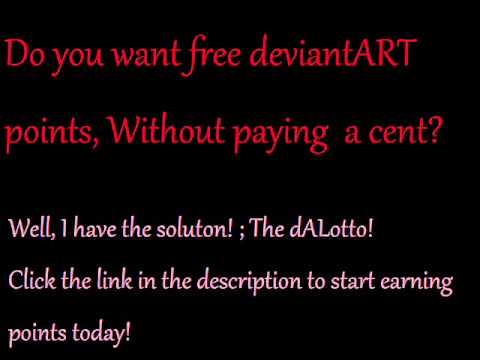 Free deviantART points.