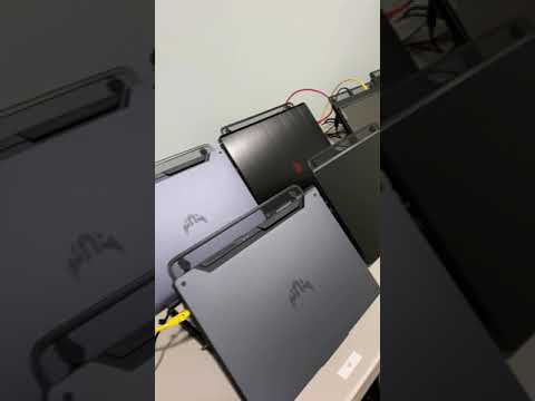 Laptop Mining Ethereum: $20k Set Up More Fans added!!!