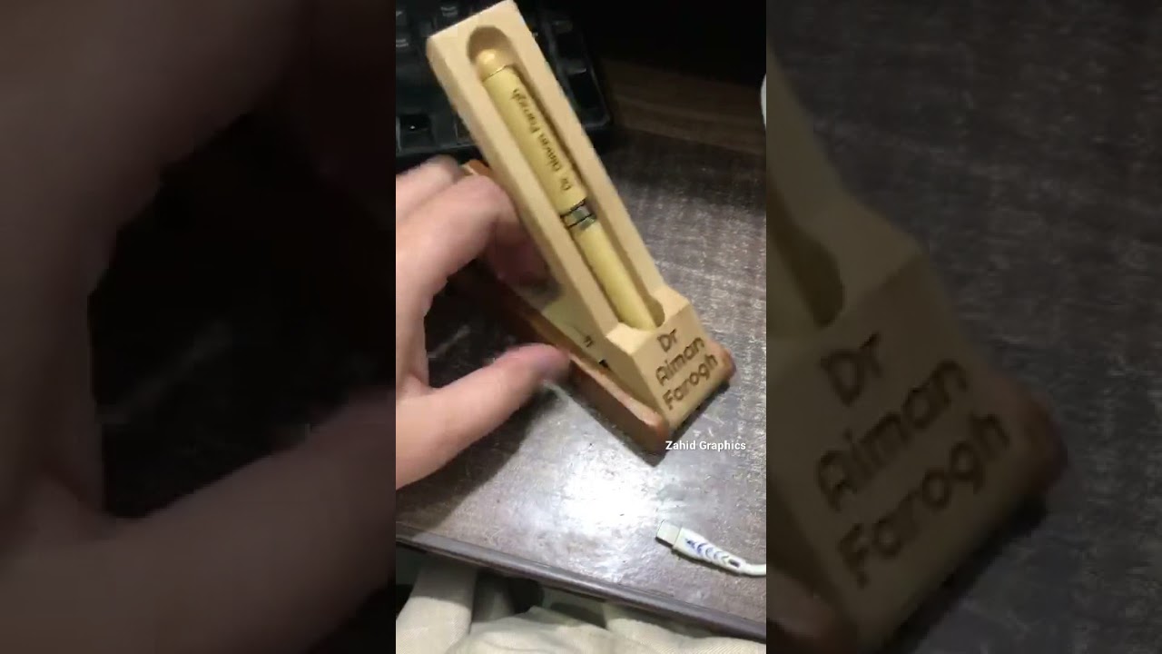Wooden Ball Pen with Box #gift #birthday_gift #Short_video #printing #Trending_Videos #pakistan