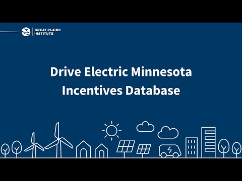 How to Use Drive Electric Minnesota’s Electric Vehicle Incentives Database