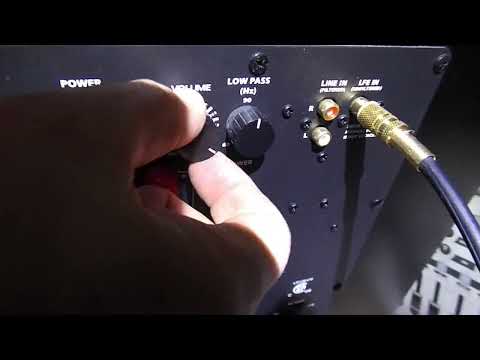 Polk PSW505 12" powered subwoofer with direct line in | Reverb